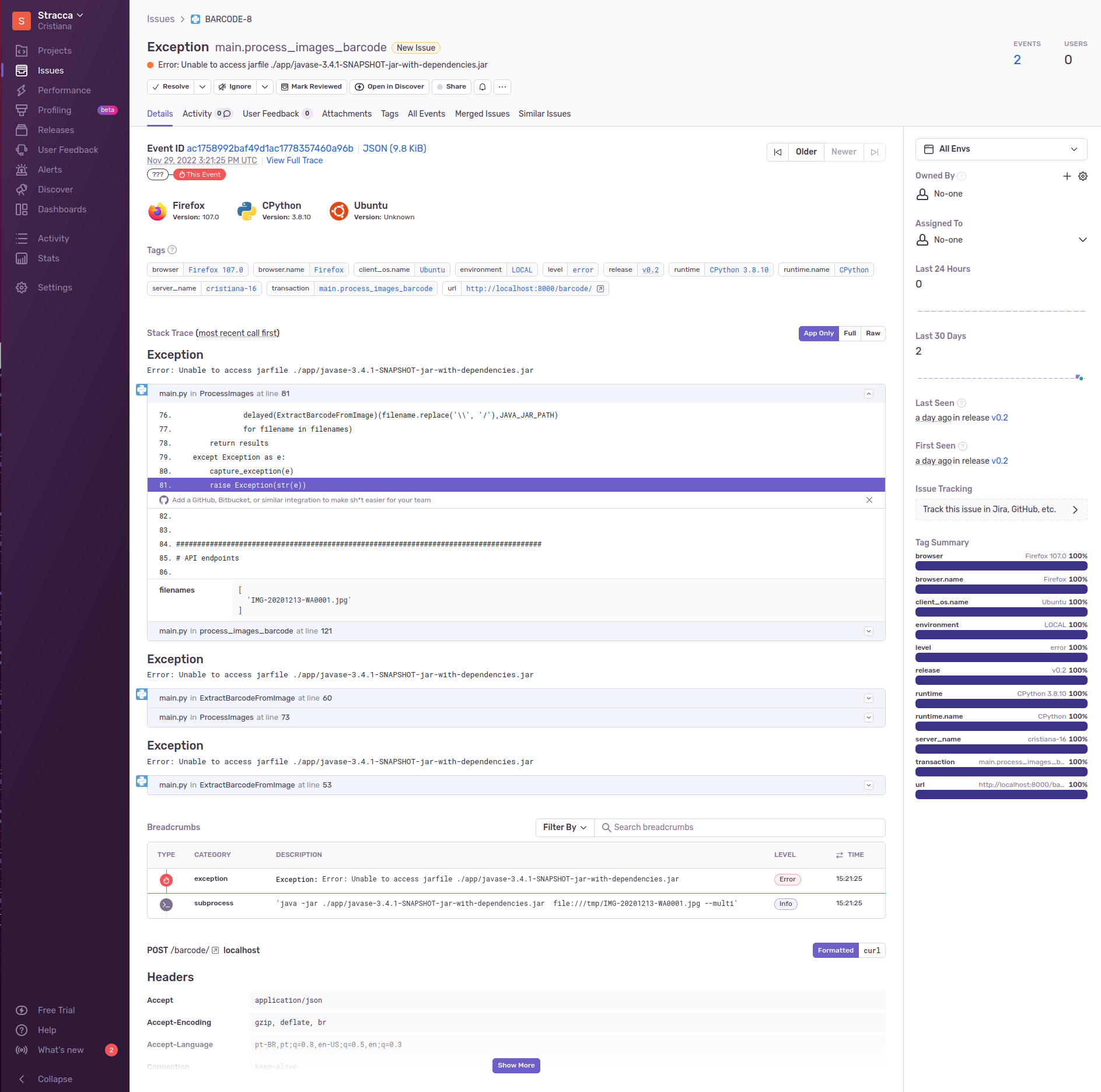 Home - Cristiana SP de Alencar”] | [“A hopefully-not-boring blog about ...